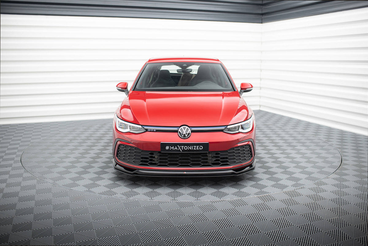 Maxton Design - Front Splitter V.6 Volkswagen Golf GTI / GTE / R-Line ...