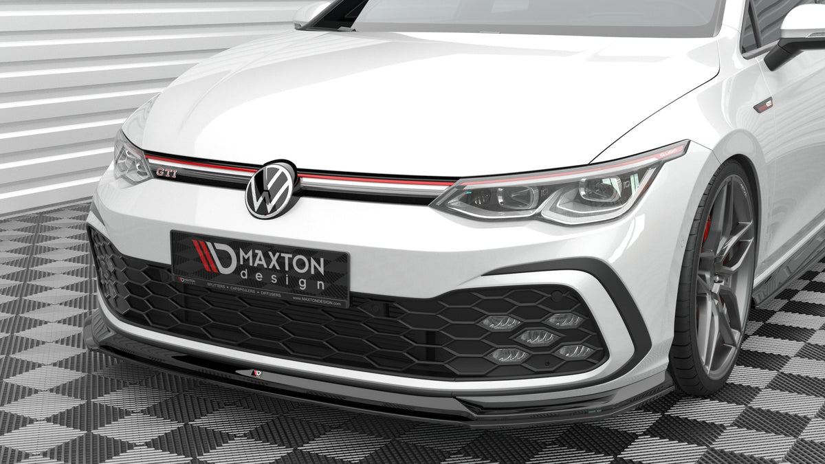 Maxton Design - Front Splitter V.6 Volkswagen Golf GTI / R-Line MK8 ...
