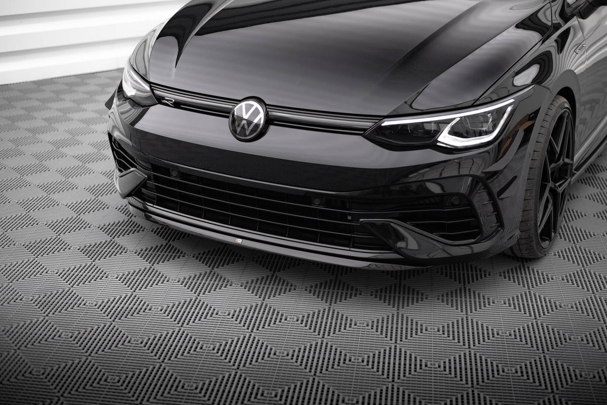 Maxton Design - Front Splitter V.7 Volkswagen Golf R MK8 | Royal Body Kits
