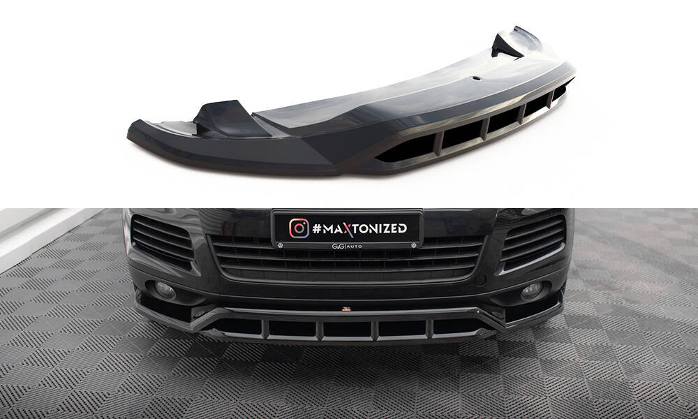 Maxton Design - Front Splitter Volkswagen Touareg MK2 | Royal Body Kits