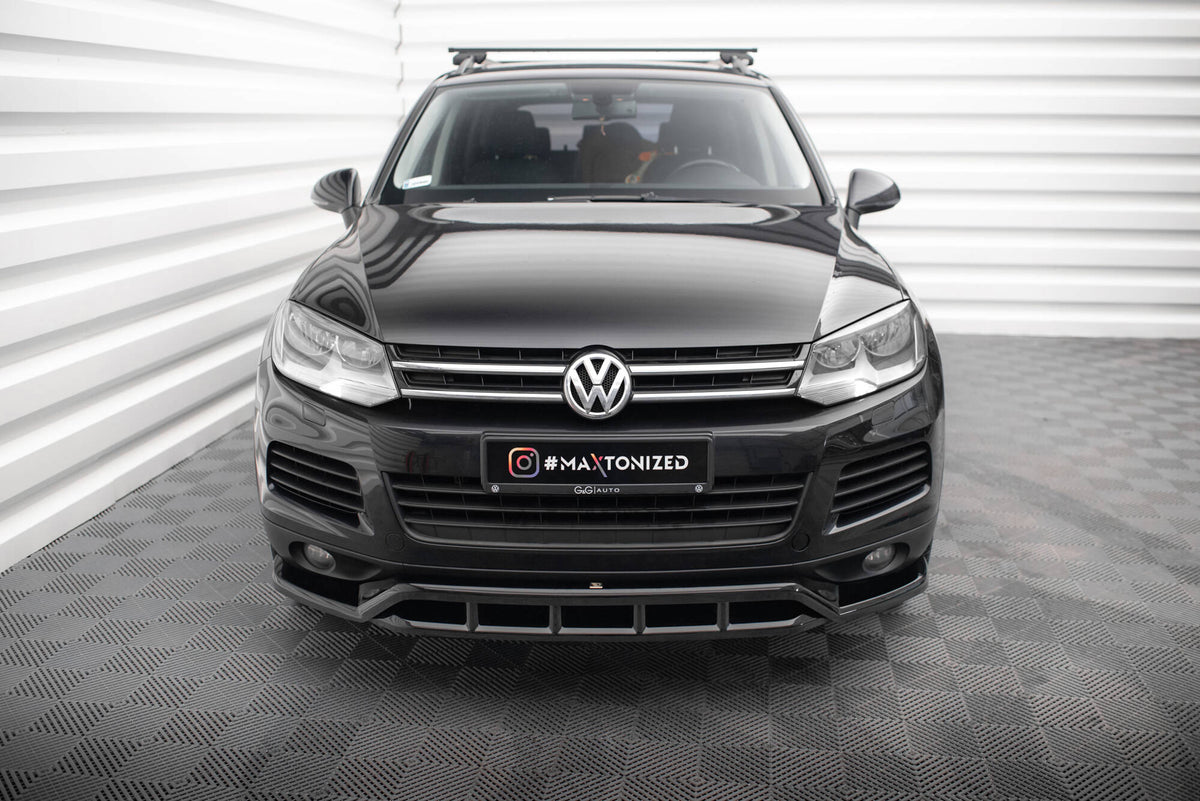 Maxton Design - Front Splitter Volkswagen Touareg MK2 | Royal Body Kits