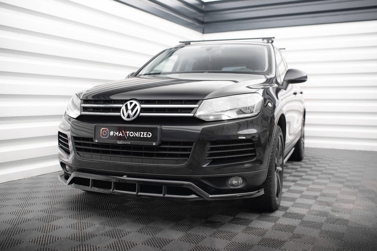 Maxton Design - Front Splitter Volkswagen Touareg MK2 | Royal Body Kits