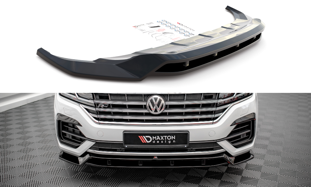 Maxton Design - Front Splitter Volkswagen Touareg R-Line MK3 | Royal ...