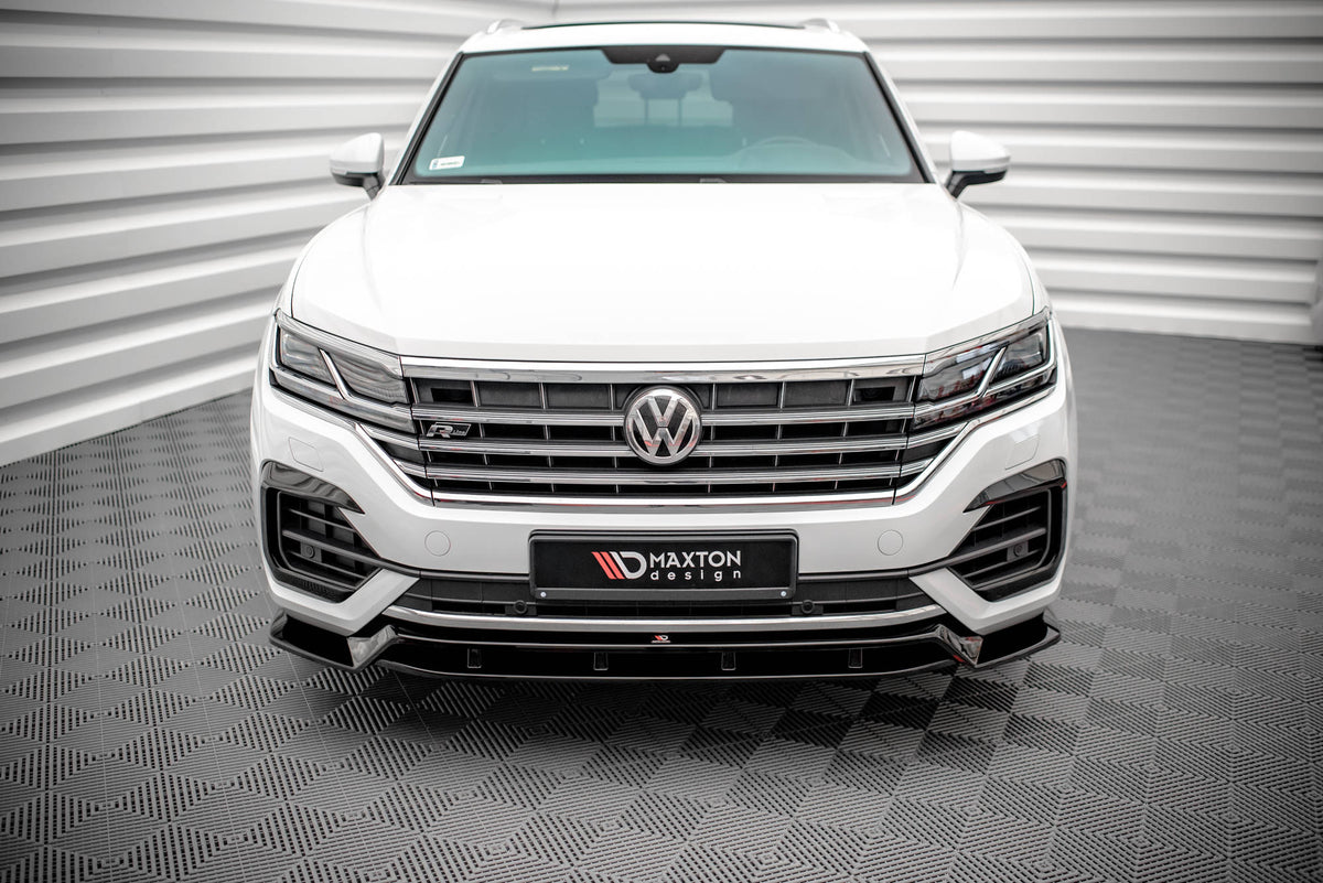 Maxton Design - Front Splitter Volkswagen Touareg R-Line MK3 | Royal ...