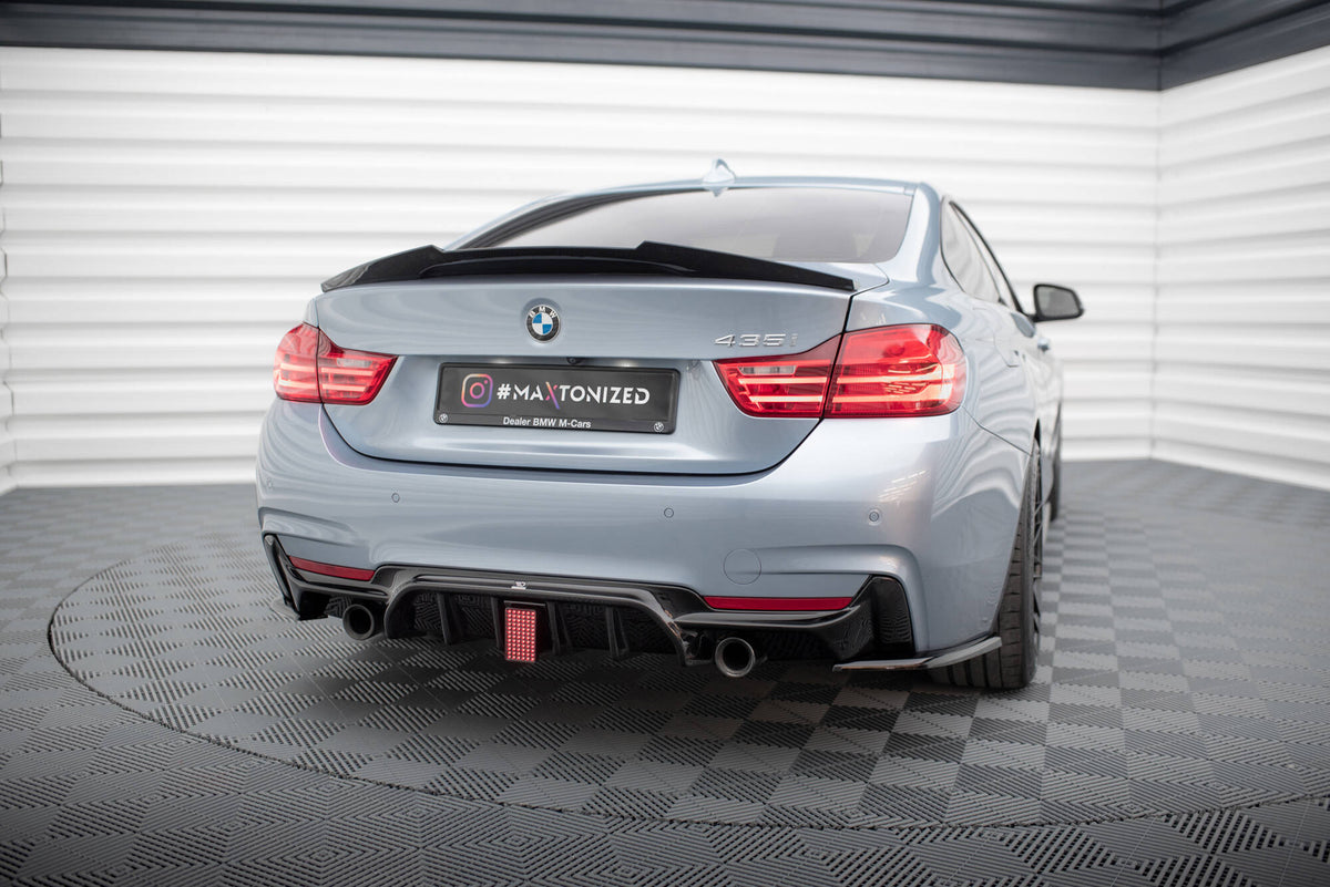Maxton Design - Rear Valance BMW Series 4 Coupe / Gran Coupe / Cabrio M ...
