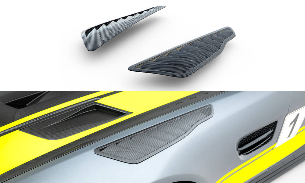 Maxton Design - Carbon Fiber Front Fenders Side Vents Mercedes Benz AMG ...