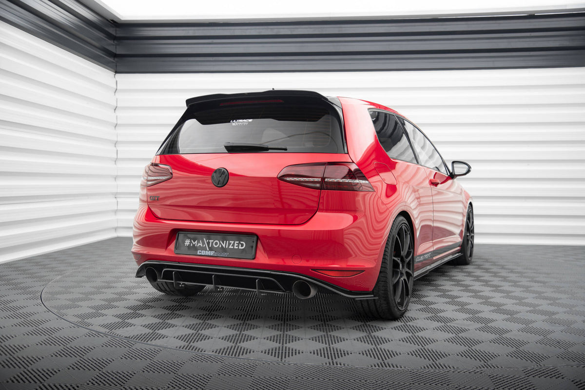 Maxton Design - Rear Diffuser Volkswagen Golf GTI Clubsport MK7 | Royal ...
