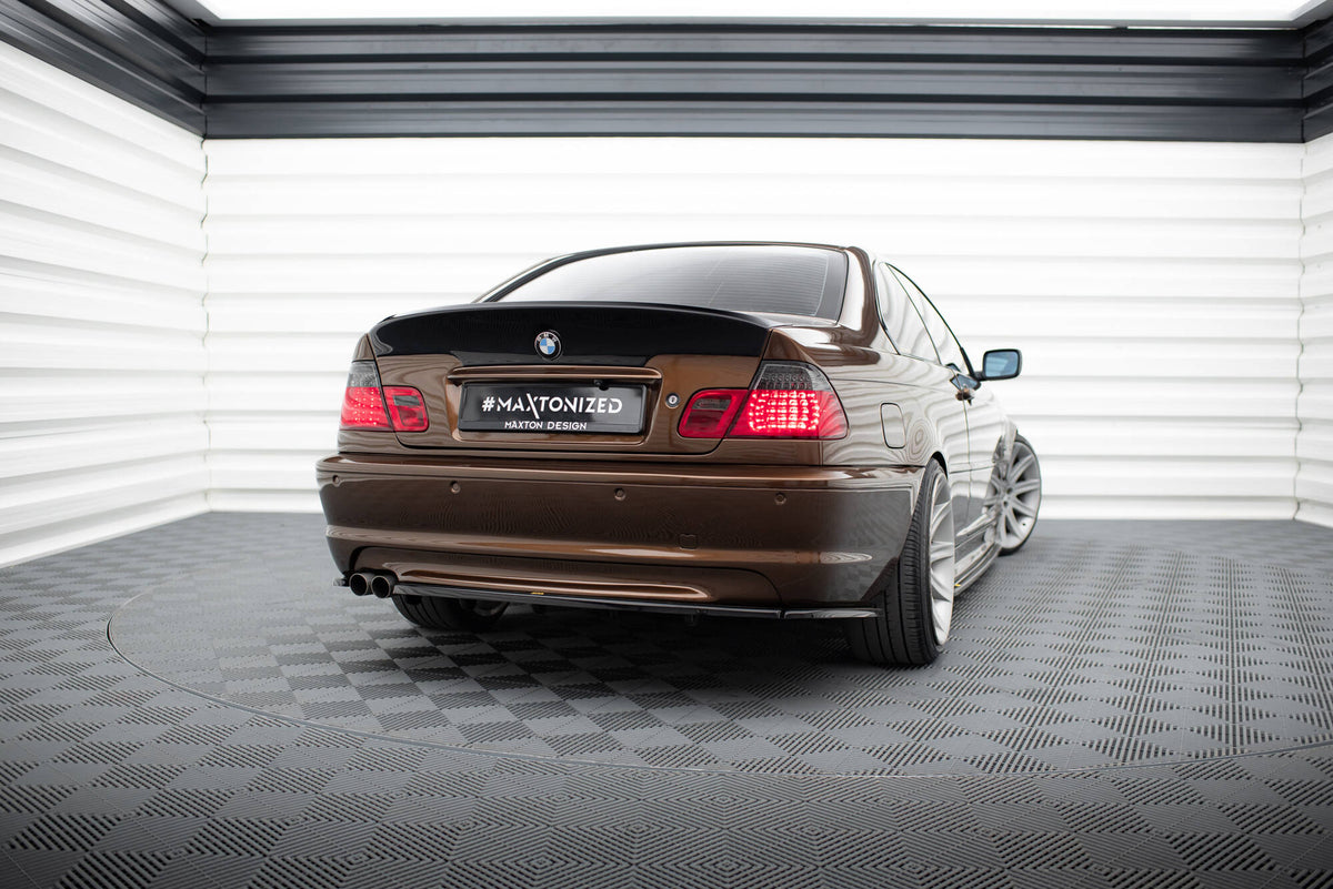 Maxton Design - Rear Side Splitters BMW Series 3 M-Pack E46 Coupe ...
