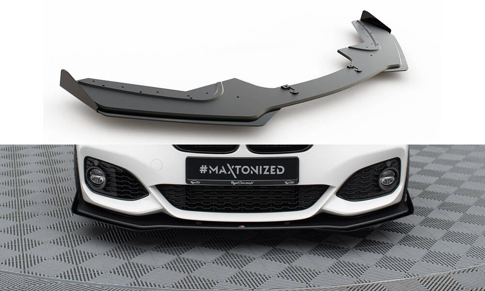 Maxton Design - Racing Durability Front Splitter V.3 + Flaps BMW Series ...