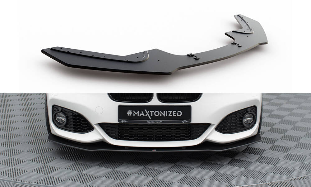 Maxton Design - Racing Durability Front Splitter V.3 BMW Series 1 F20 M ...