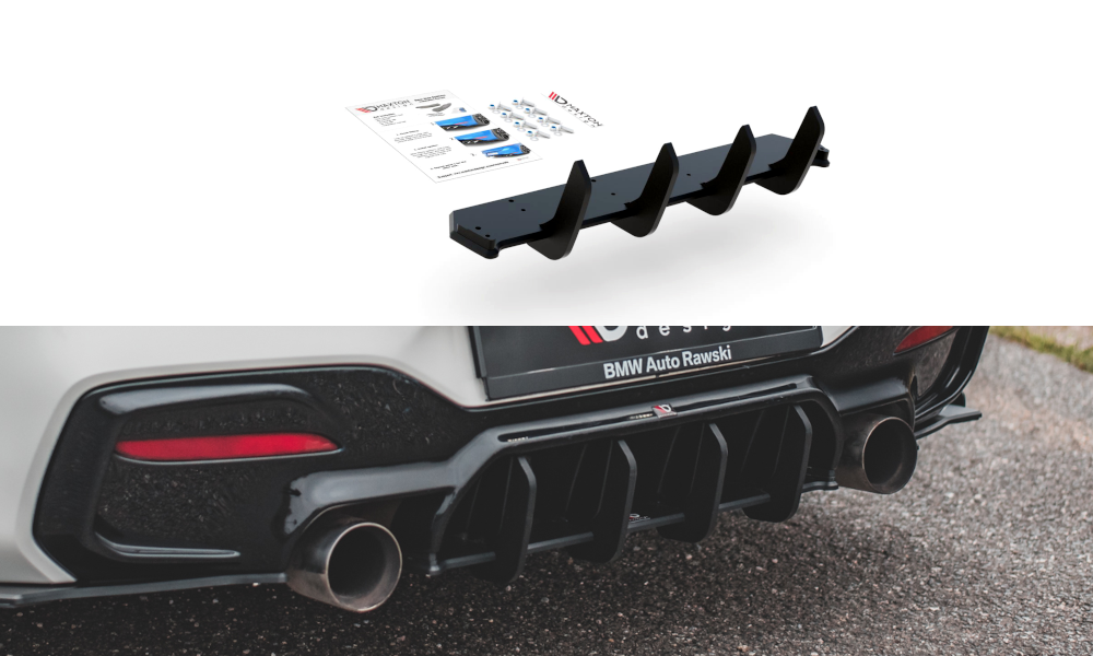 Maxton Design - Racing Durability Rear Diffuser V.4 BMW M140i F20/F21 ...
