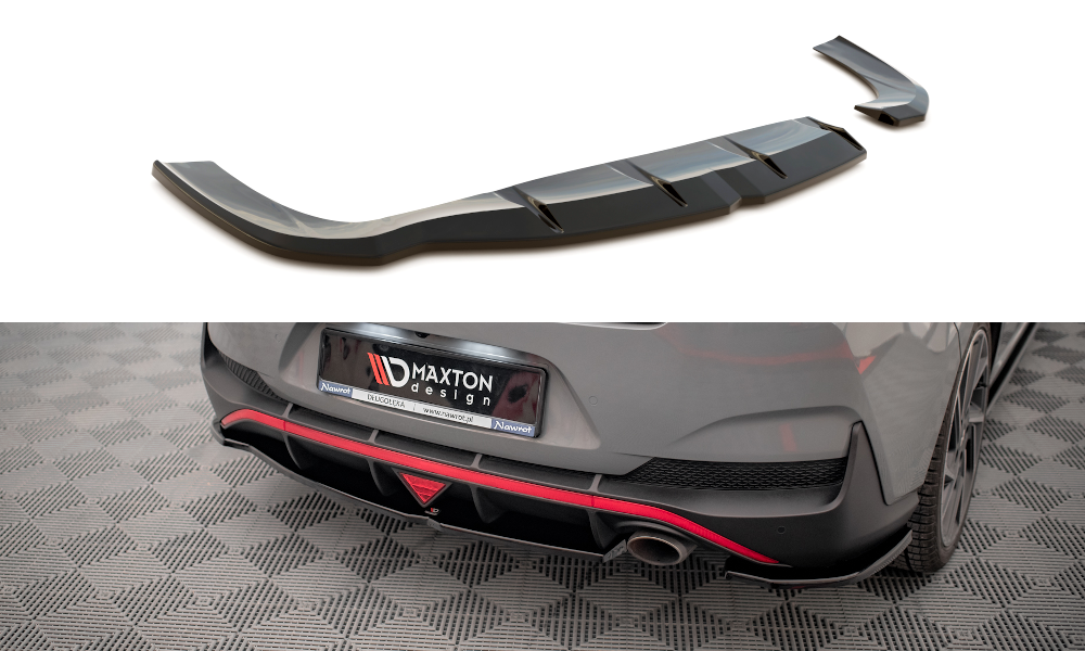 Maxton Design - Rear Side Splitters Hyundai I30 N-Line Fastback MK3 ...