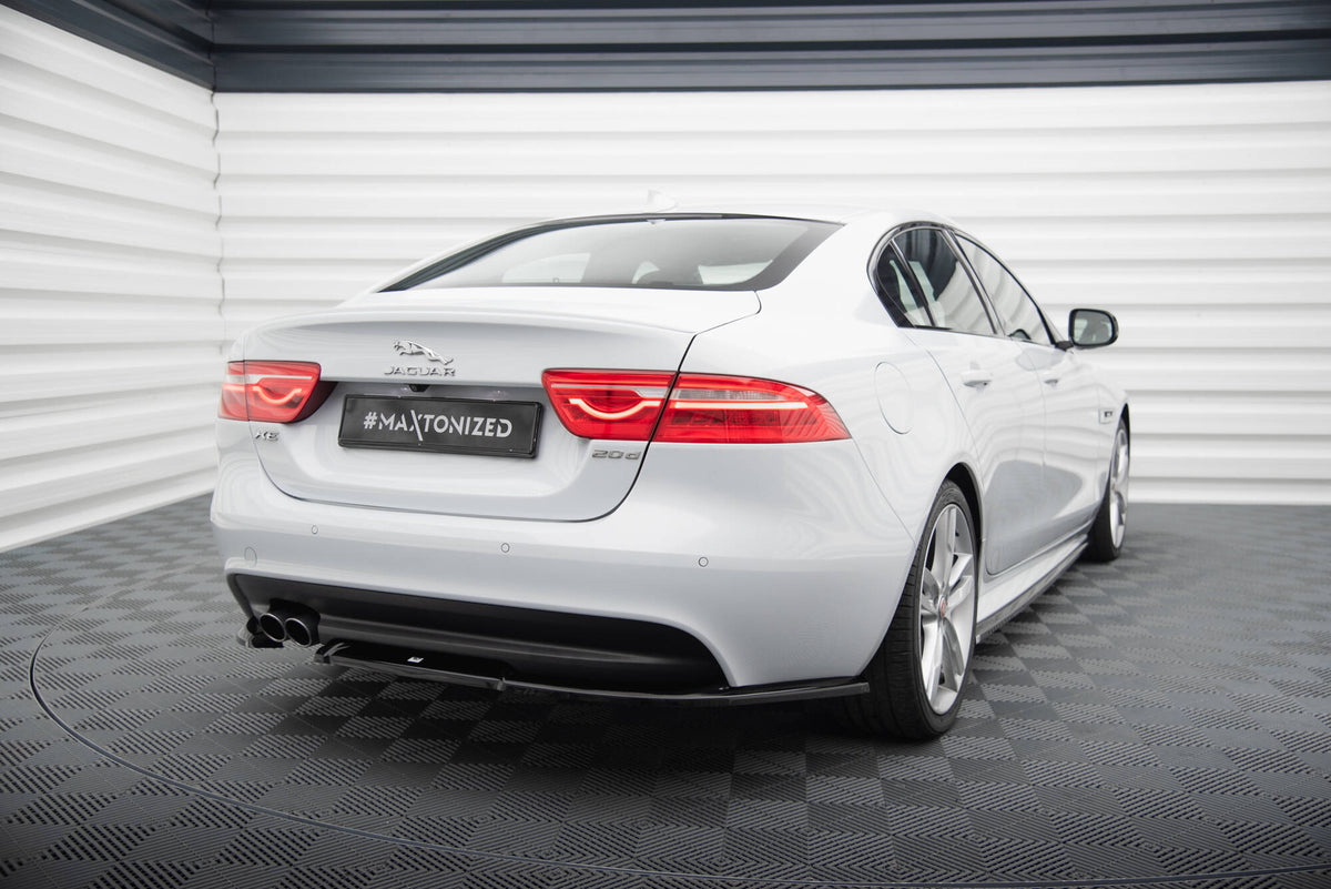 Maxton Design - Rear Side Splitters Jaguar XE R-Sport X760 | Royal Body ...