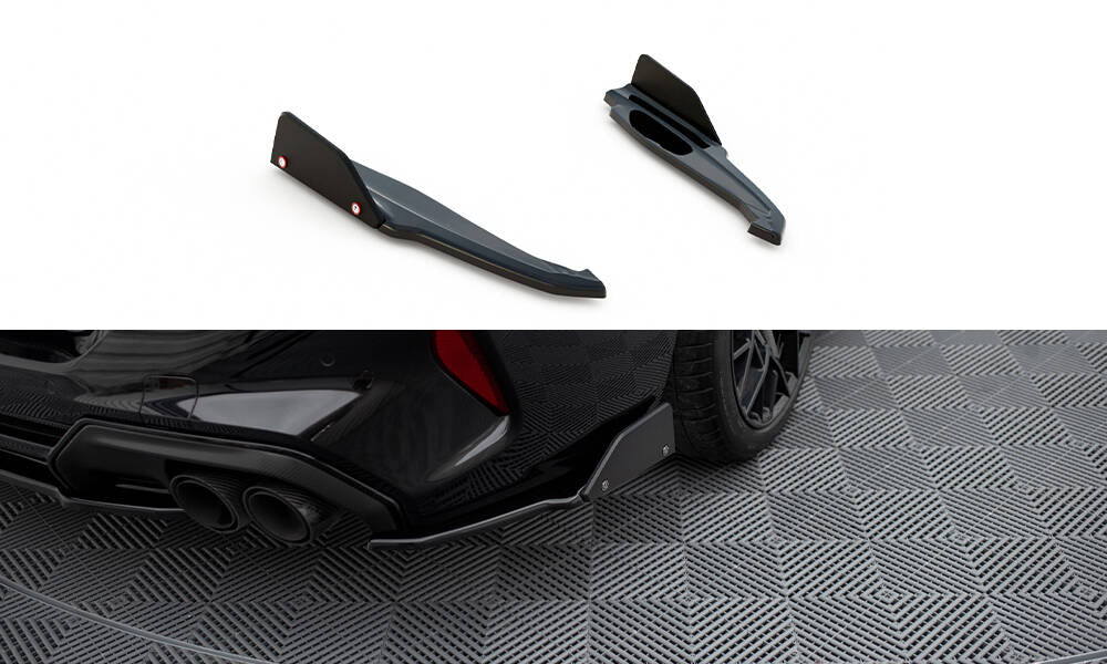 Maxton Design - Rear Side Splitters + Flaps V.1 BMW M8 Gran Coupe F93 ...