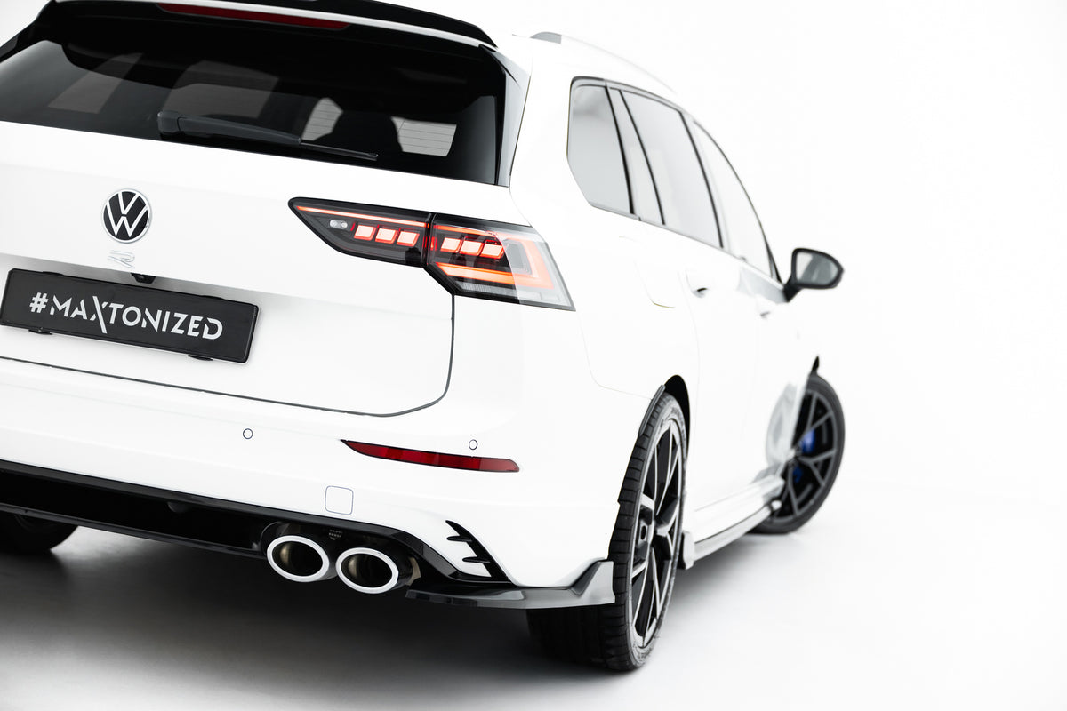 Maxton Design - Rear Side Splitters V.1 Volkswagen Golf R Variant MK8 ...