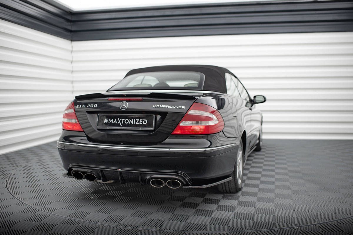 Maxton Design - Rear Side Splitters V.2 Mercedes Benz CLK-Class W209 ...