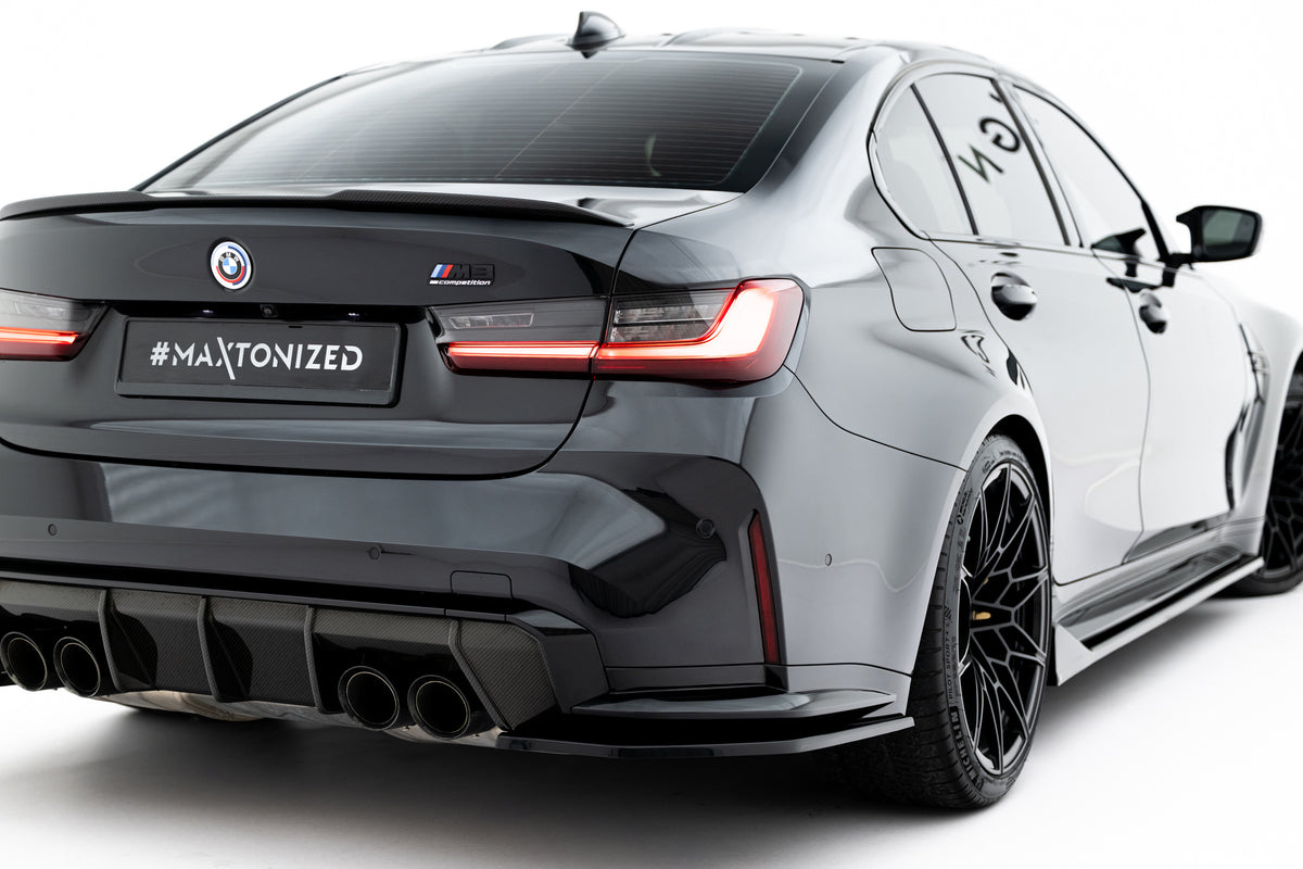 Maxton Design - Rear Side Splitters V.3 BMW M3 Sedan / Touring G80 ...