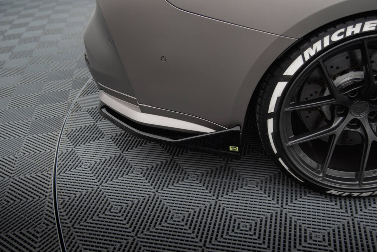 Maxton Design - Rear Side Splitters V.3 CSL Look BMW M4 G82 | Royal ...