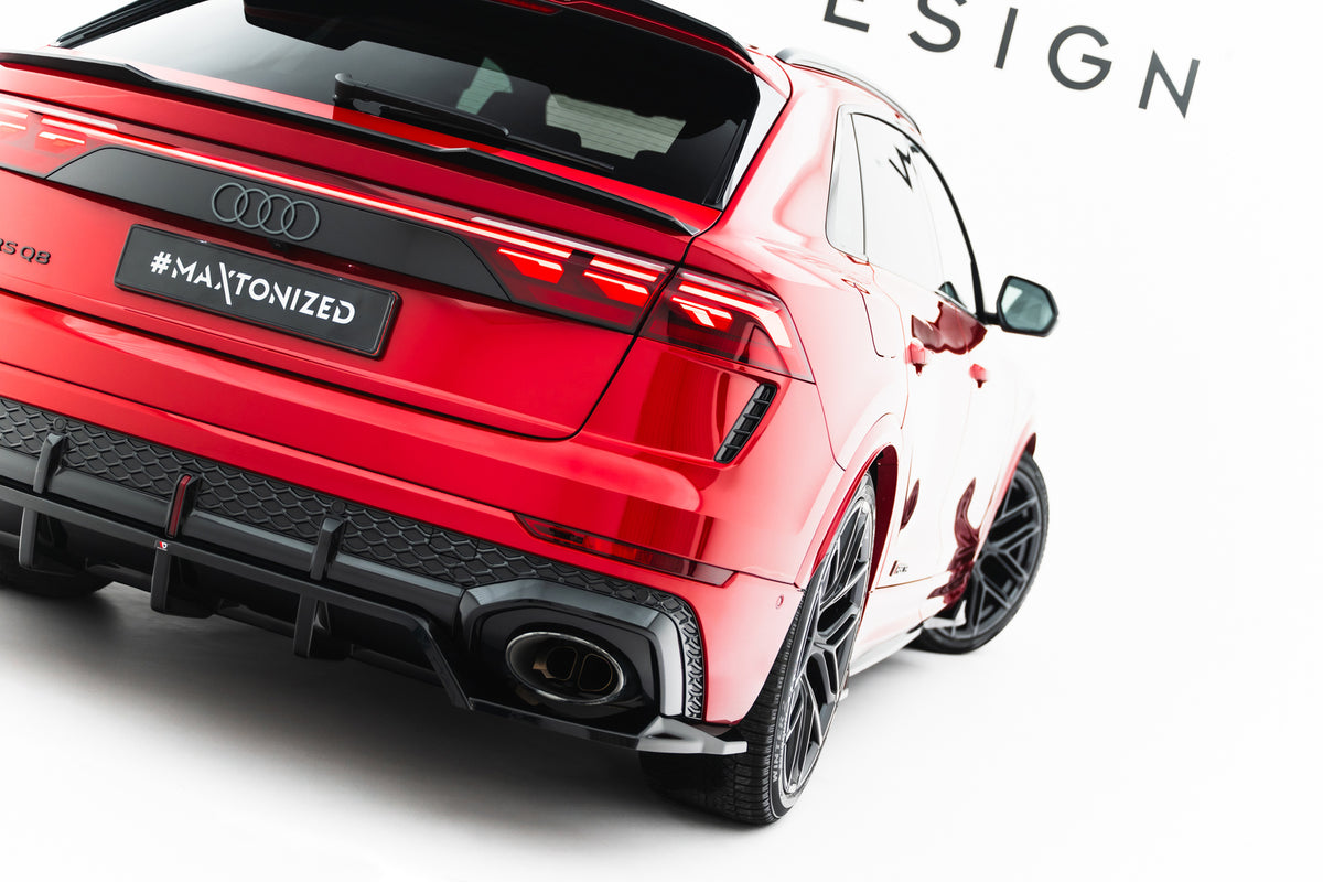 Maxton Design - Rear Splitter (with Vertical Bars) Audi RSQ8 MK1 ...