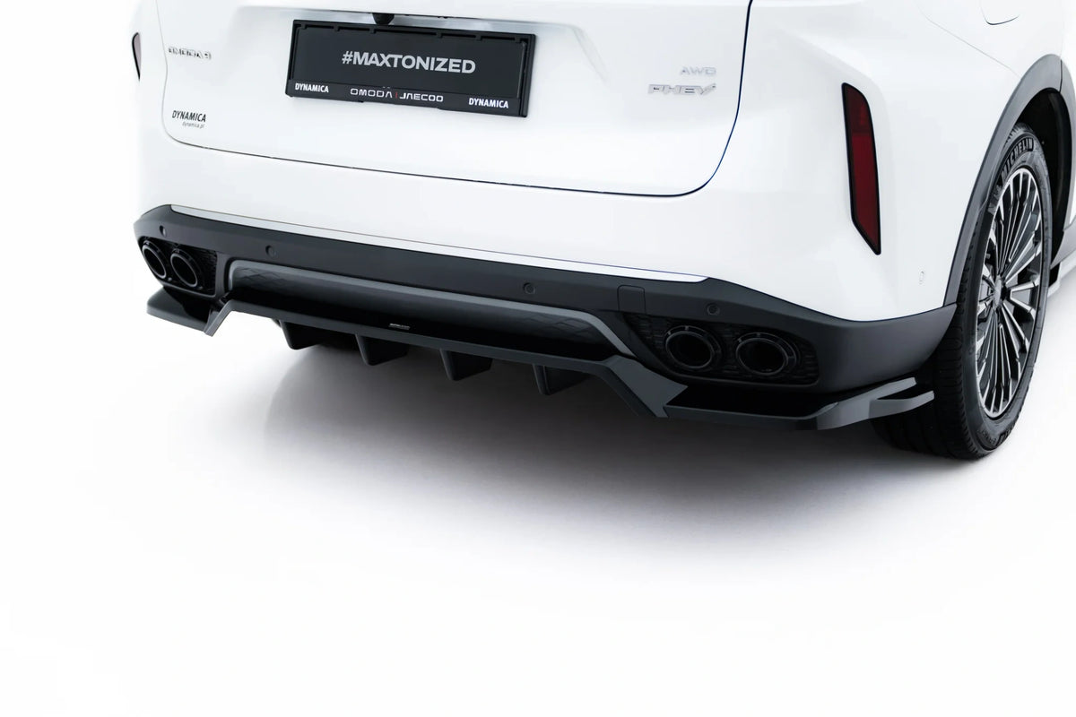 Maxton Design - Rear Splitter (with Vertical Bars) Omoda 9 MK1 - OM-9-1 ...