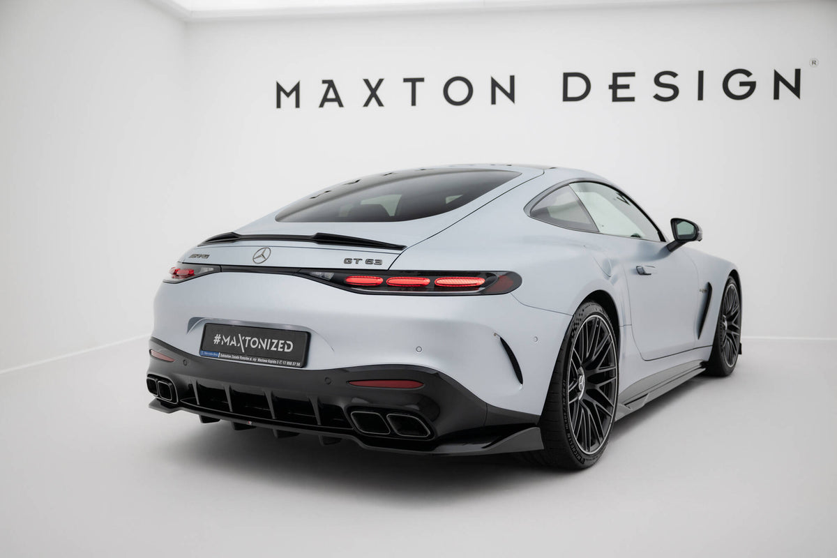 Maxton Design - Rear Splitter (with Vertical Bars) V.2 Mercedes Benz ...