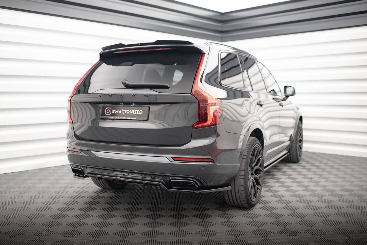 Maxton Design - Rear Splitter (with Vertical Bars) Volvo XC90 R-Design ...