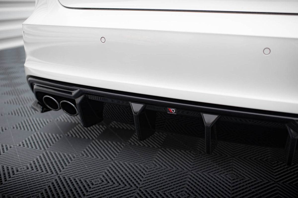 Maxton Design - Rear Valance Audi A3 S-Line Sportback 8V (Version with ...