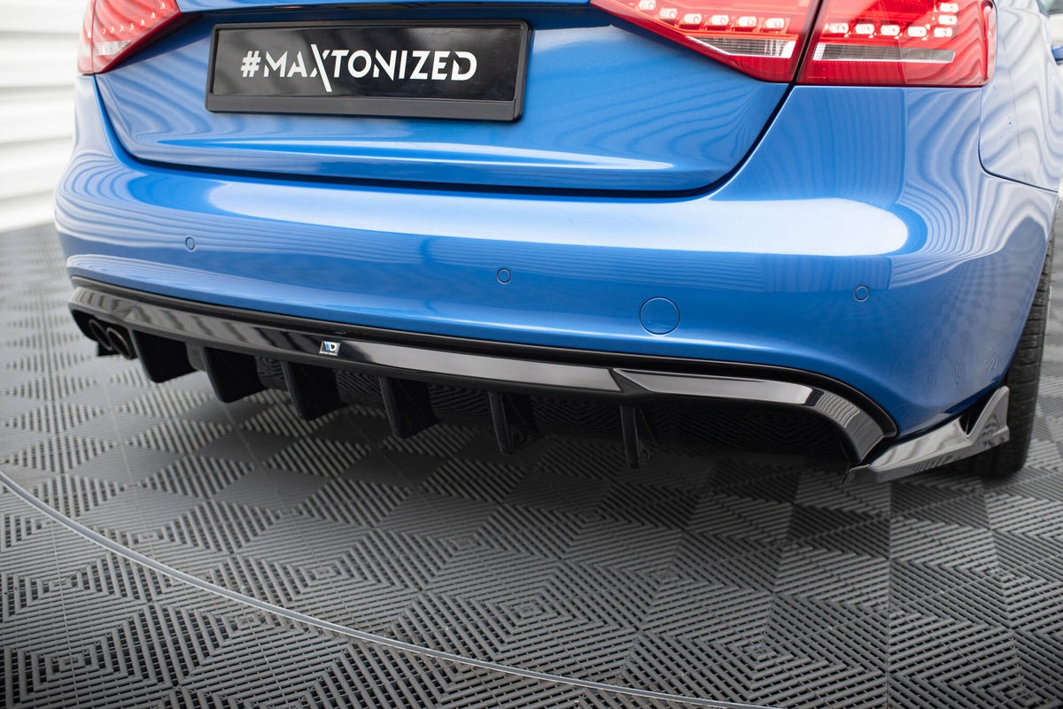 Maxton Design - Rear Valance Audi A4 S-Line Sedan / Avant B8 (Version ...