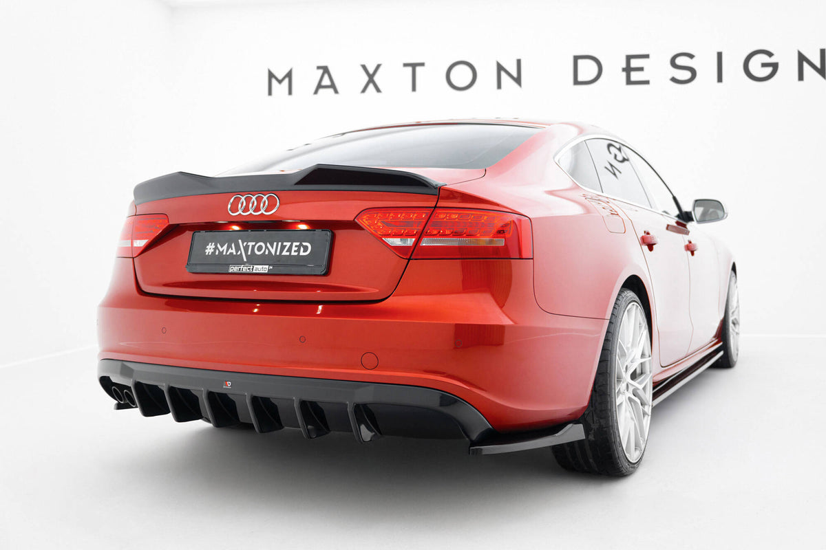 Maxton Design - Rear Valance Audi A5 S-Line Sportback 8T (Version with ...
