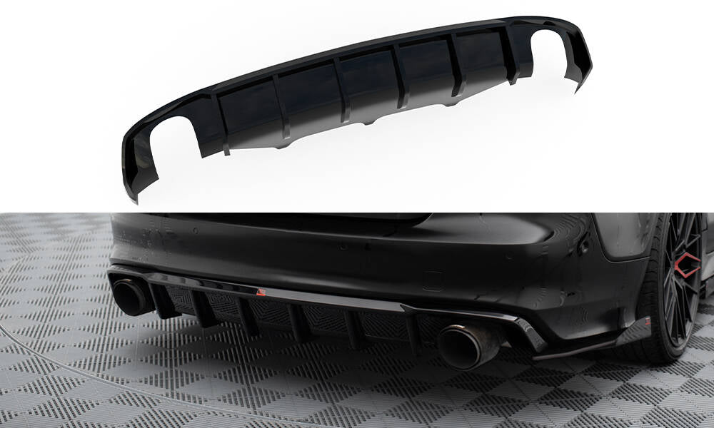 Maxton Design - Rear Valance Audi A7 S-Line C7 (Version with Single ...