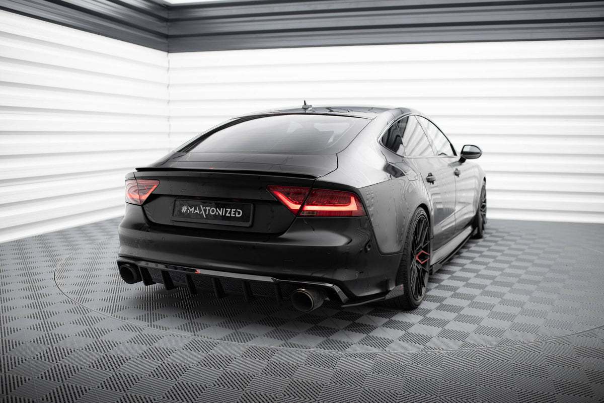 Maxton Design - Rear Valance Audi A7 S-Line C7 (Version with Single ...