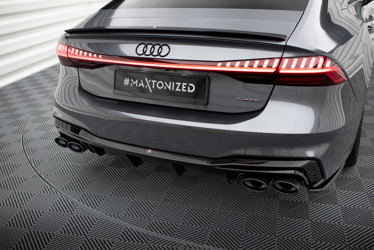 Maxton Design - Rear Valance Audi A7 S-Line / S7 C8 Pre-Facelift ...