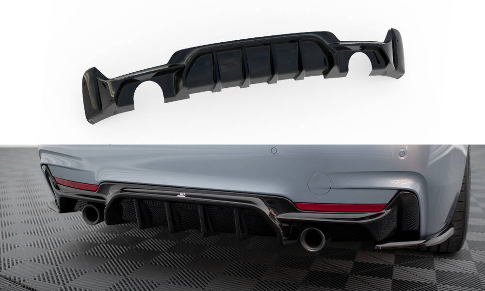 Maxton Design - Rear Valance BMW Series 4 Coupe / Gran Coupe / Cabrio M ...