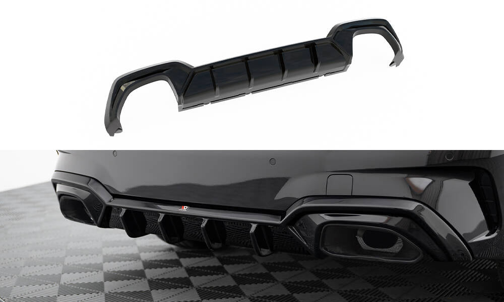 Maxton Design - Rear Valance BMW M340i G20/G21 (Fits with Towbar ...