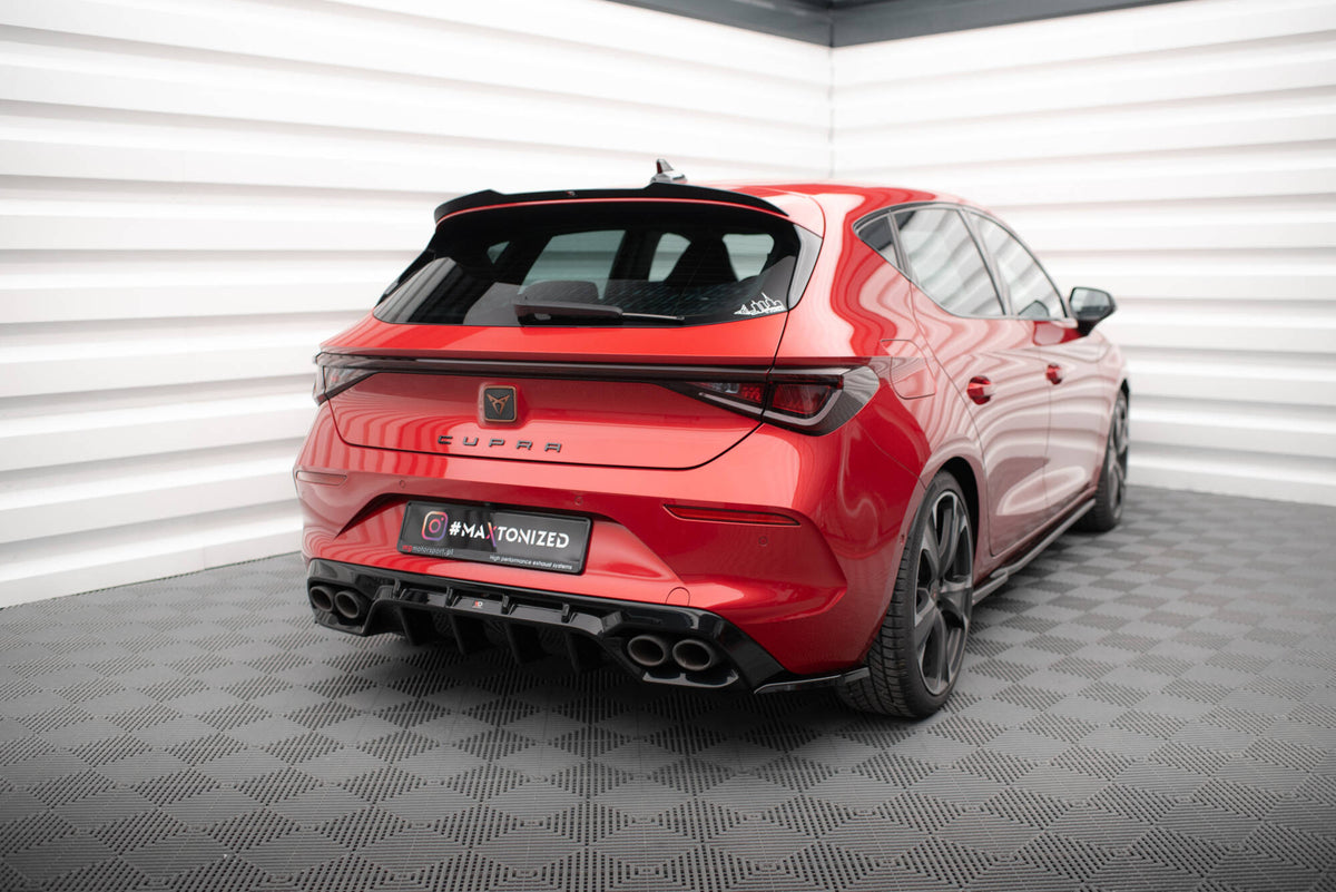 Maxton Design - Rear Valance Cupra Leon Hatchback MK1 - CU-LE-1-RS1G ...