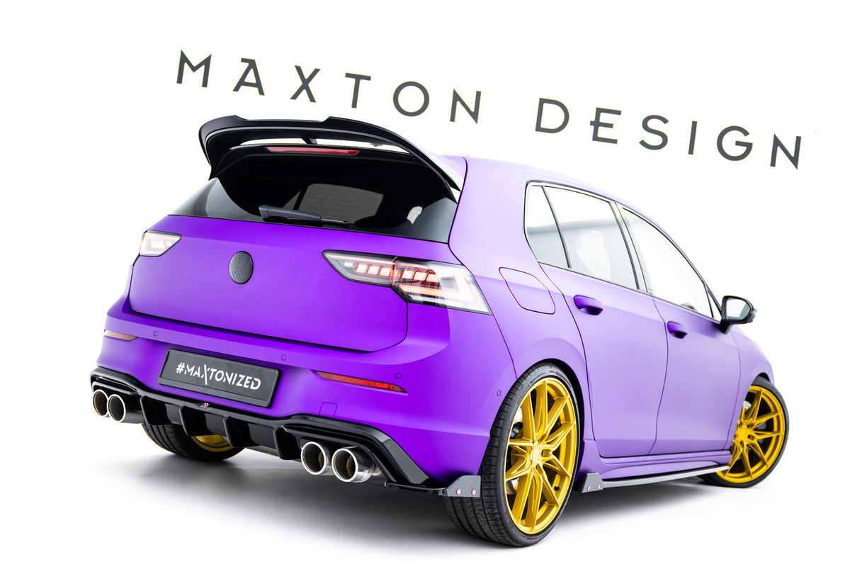 Maxton Design - Rear Valance V.2 Volkswagen Golf R MK8 (Facelift ...