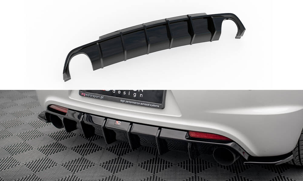 Maxton Design - Rear Valance V.1 Volkswagen Scirocco R MK3 | Royal Body ...