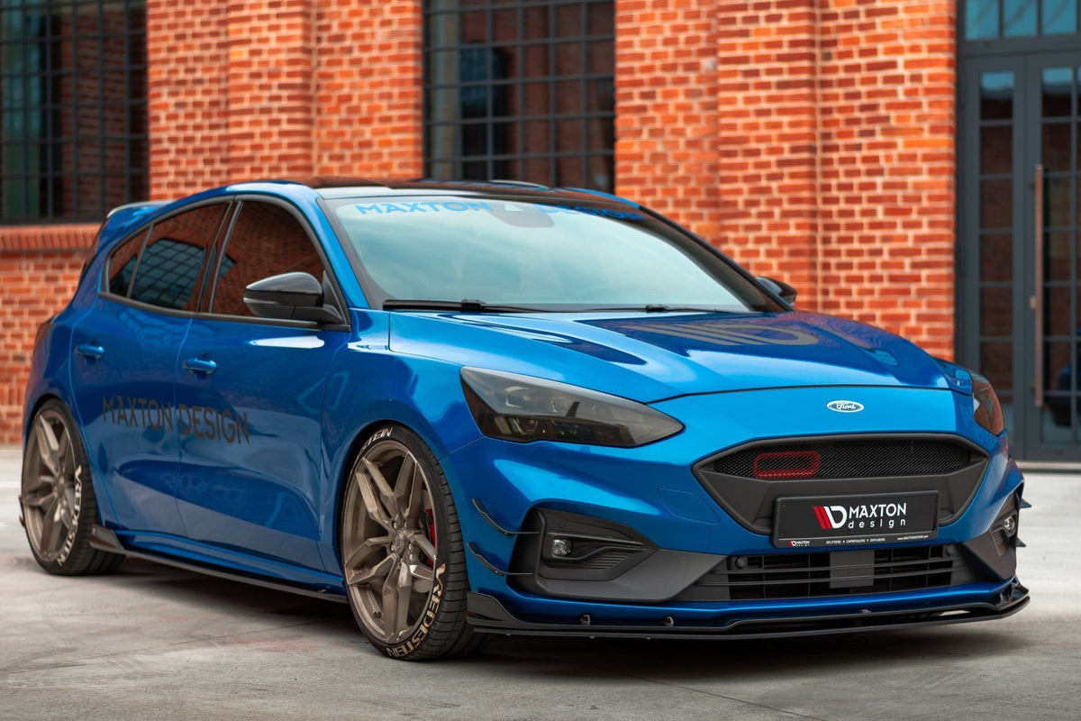 Maxton Design - Set of Front Splitters Ford Focus ST / ST-Line MK4 ...