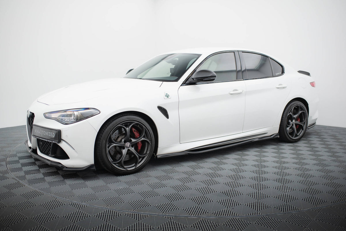 Maxton Design - Side Skirts Diffusers Alfa Romeo Giulia Quadrifoglio ...