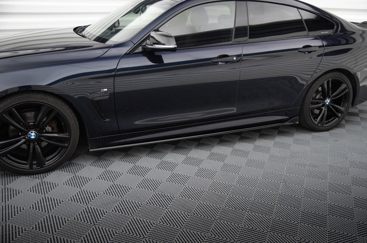 Maxton Design - Side Skirts Diffusers V.3 BMW Series 4 Gran Coupe ...