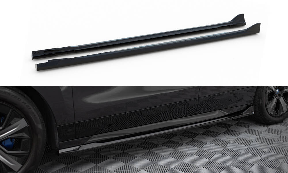 Maxton Design - Side Skirts Diffusers BMW IX M-Pack I20 | Royal Body Kits