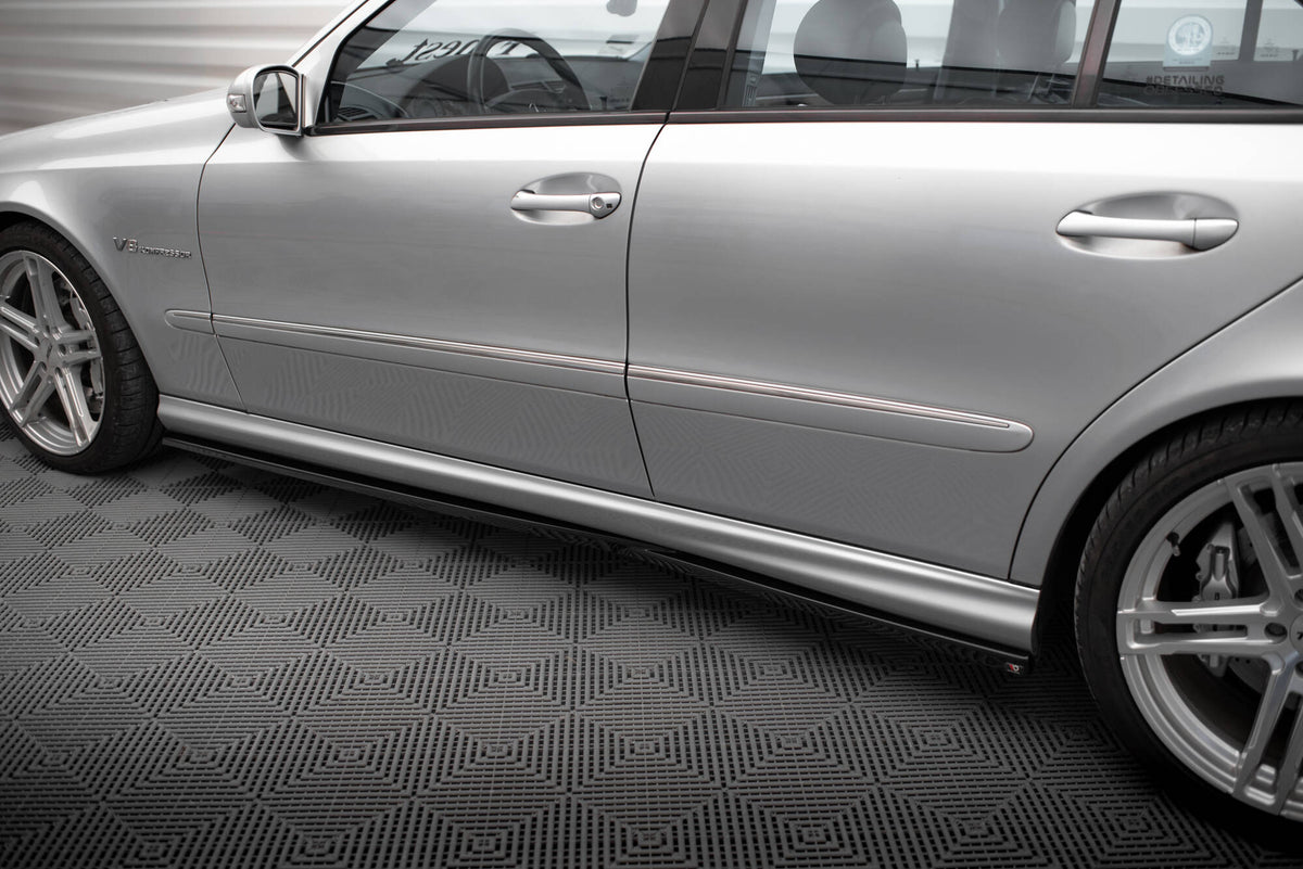 Maxton Design - Side Skirts Diffusers Mercedes Benz E55 AMG W211 ...