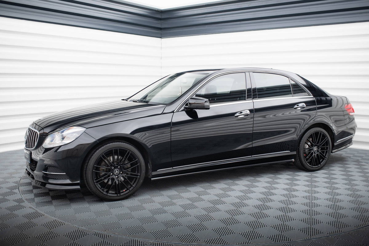 Maxton Design - Side Skirts Diffusers Mercedes Benz E-Class W212 ...