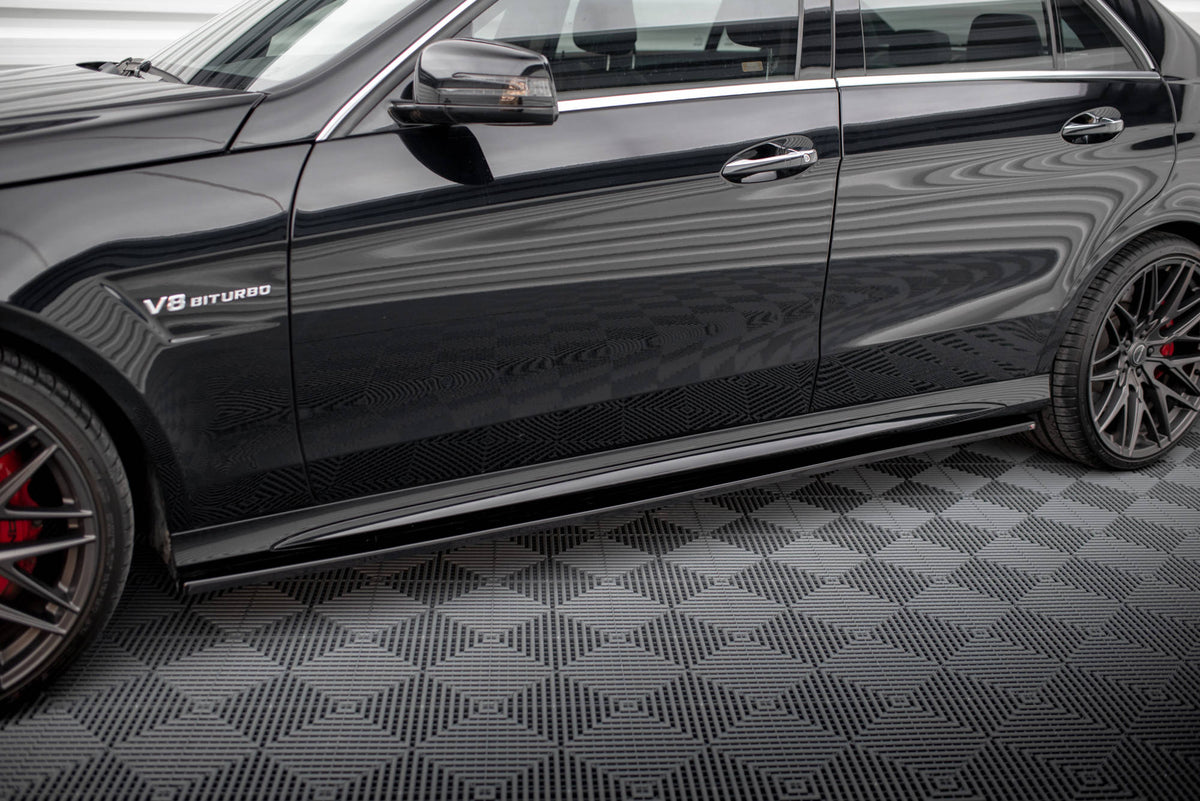 Maxton Design - Side Skirts Diffusers Mercedes Benz E-Class AMG-Line ...