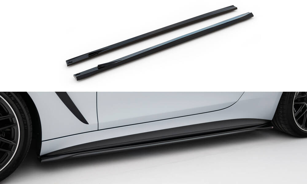 Maxton Design - Side Skirts Diffusers V.1 Mercedes Benz AMG GT 63 C192 ...
