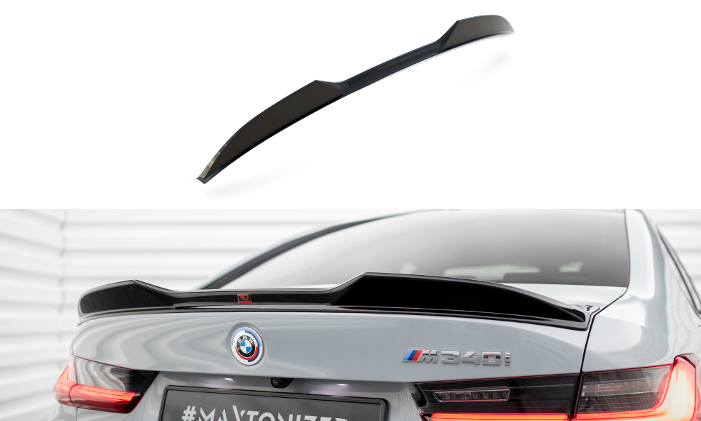 Maxton Design - Spoiler Cap 3D BMW M3 / M340i / Series 3 M-Pack Sedan ...