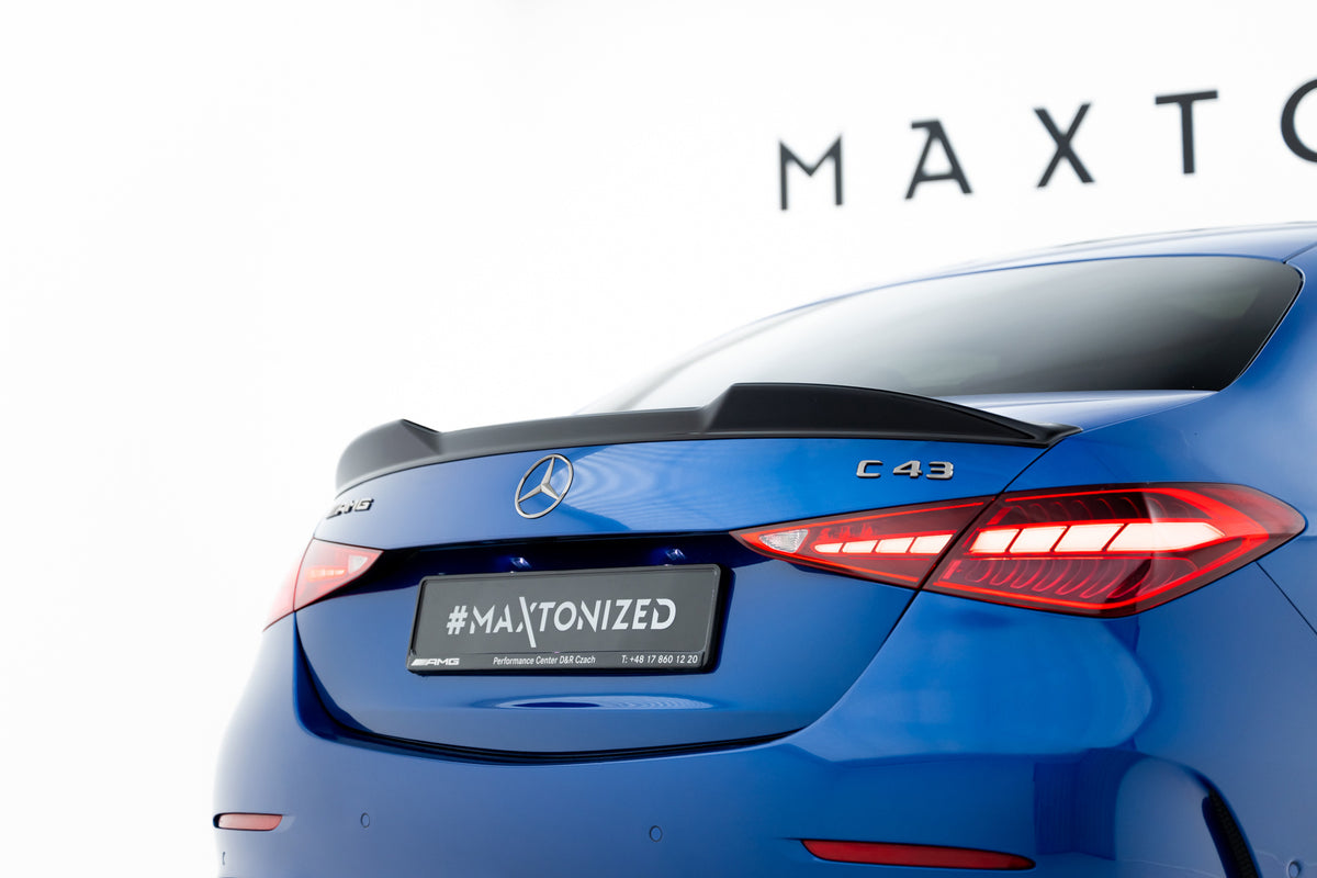 Maxton Design - Spoiler Cap 3D Mercedes Benz C43 AMG / AMG-Line Sedan ...