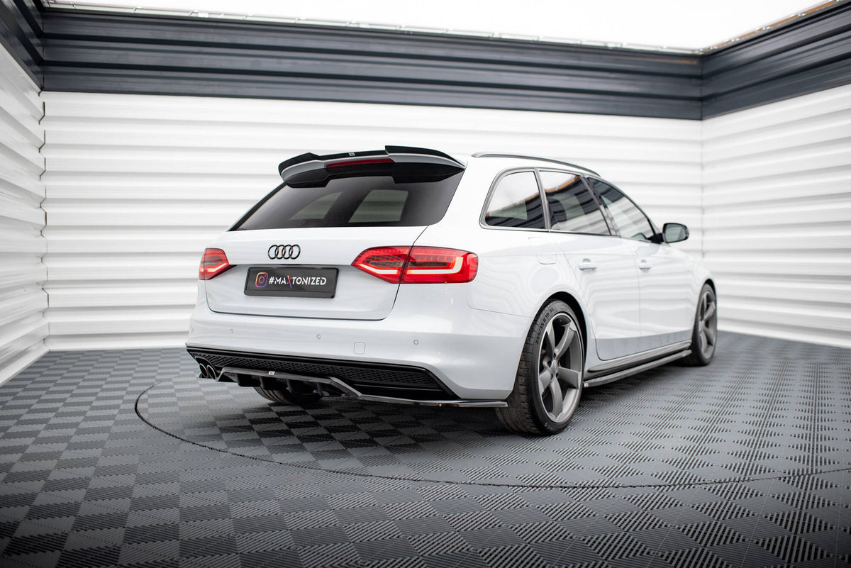 Maxton Design - Spoiler Cap Audi A4 Competition Avant B8 (Facelift ...