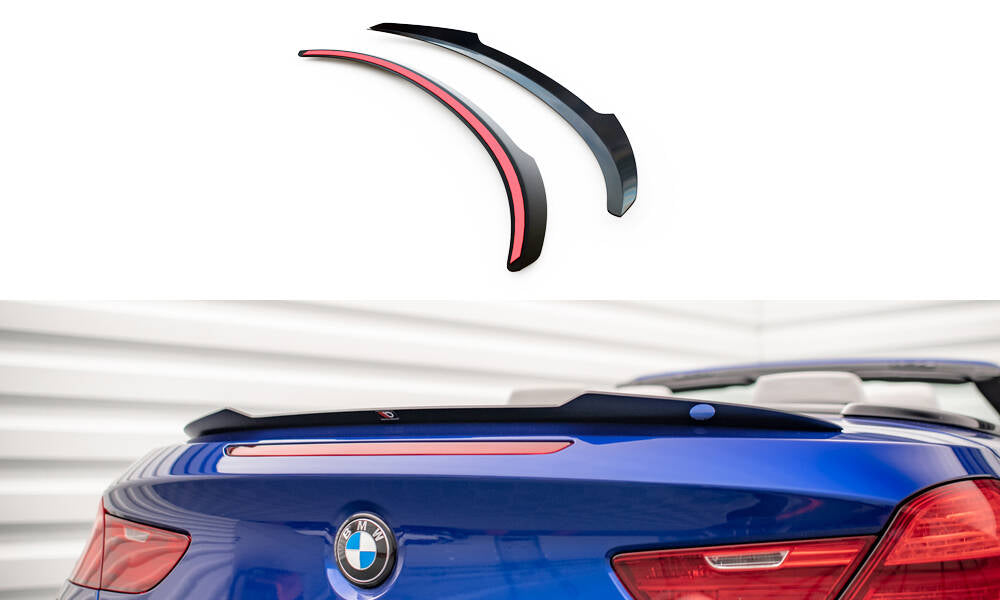 Maxton Design - Spoiler Cap BMW Series 6 M-Pack / M6 Cabriolet F12 ...