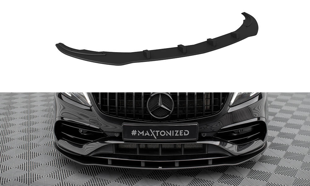 Maxton Design - Street Pro Front Splitter Mercedes Benz A-Class AMG ...
